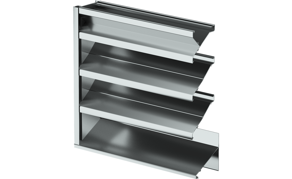 Non-Drainable Blade Louvers - ESJ-602 | Greenheck | Greenheck