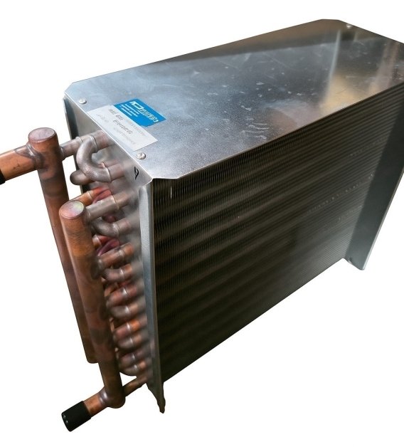 Hot Water Coil, 3 Row, 10 Fins/Inch, For Models TH514, FVI, FCI CS 3, 4 ...